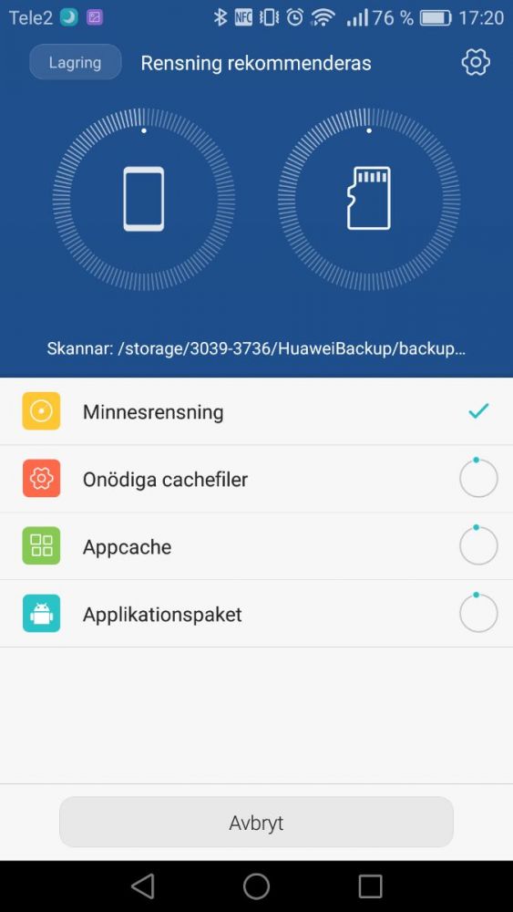 Rensa mobilen med app – kan göra din telefon långsammare